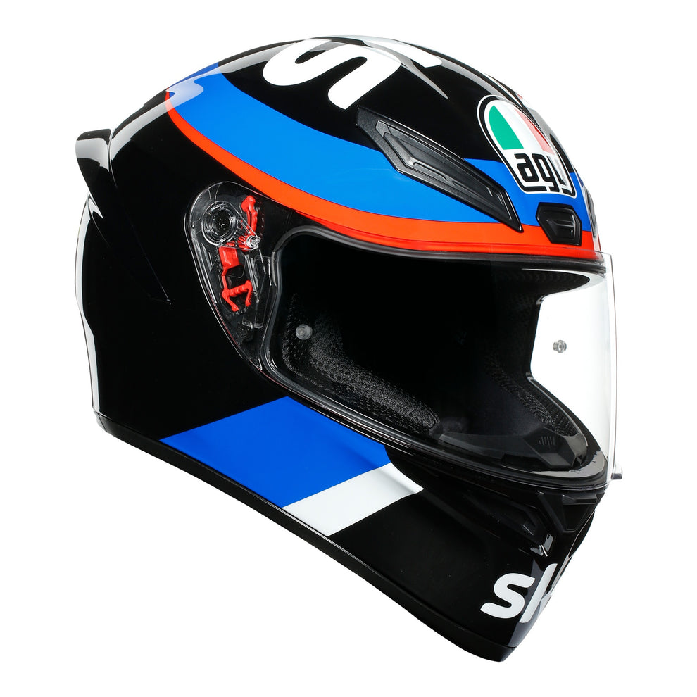 AGV K1 VR46 Full Face Helmet - Sky Racing Team Replica – Mega ...
