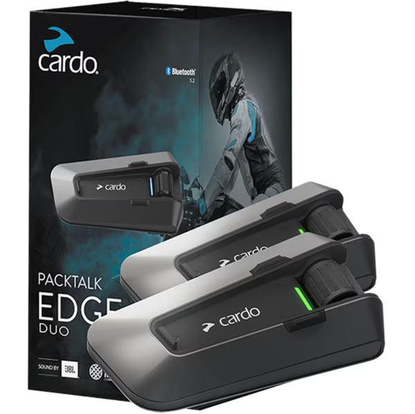 Cardo Packtalk Edge Mesh Intercom - Duo Pack – Mega Motorcycle Store